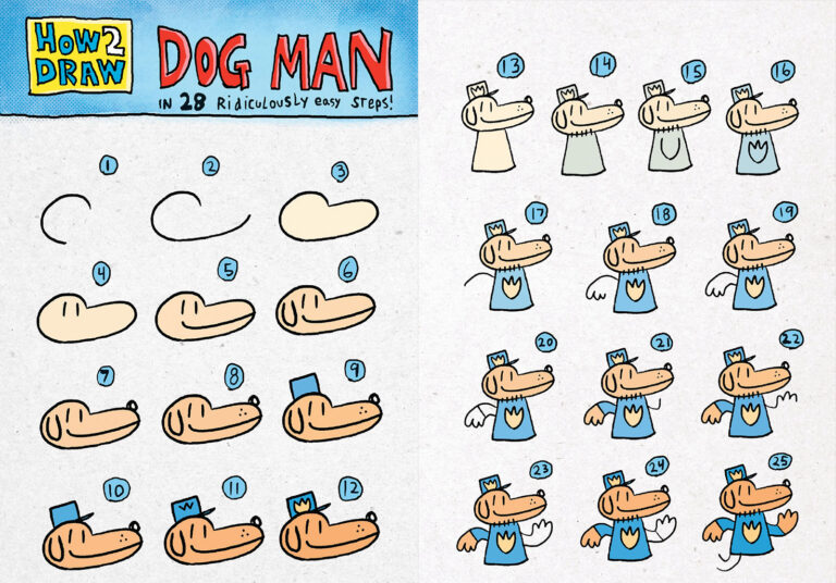 Send us your best Dog Man drawings! – Storytime with Michael